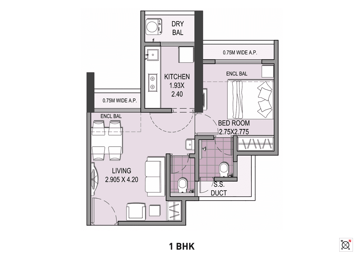 Puraniks Superio Grand Central – 2 BHK Apartment in Thane – Property
